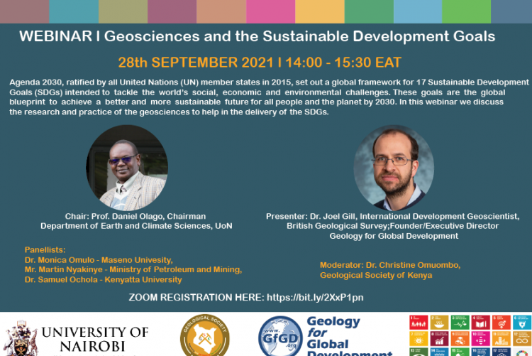 Webinar Geosciences And The Sustainable Development Goals Department